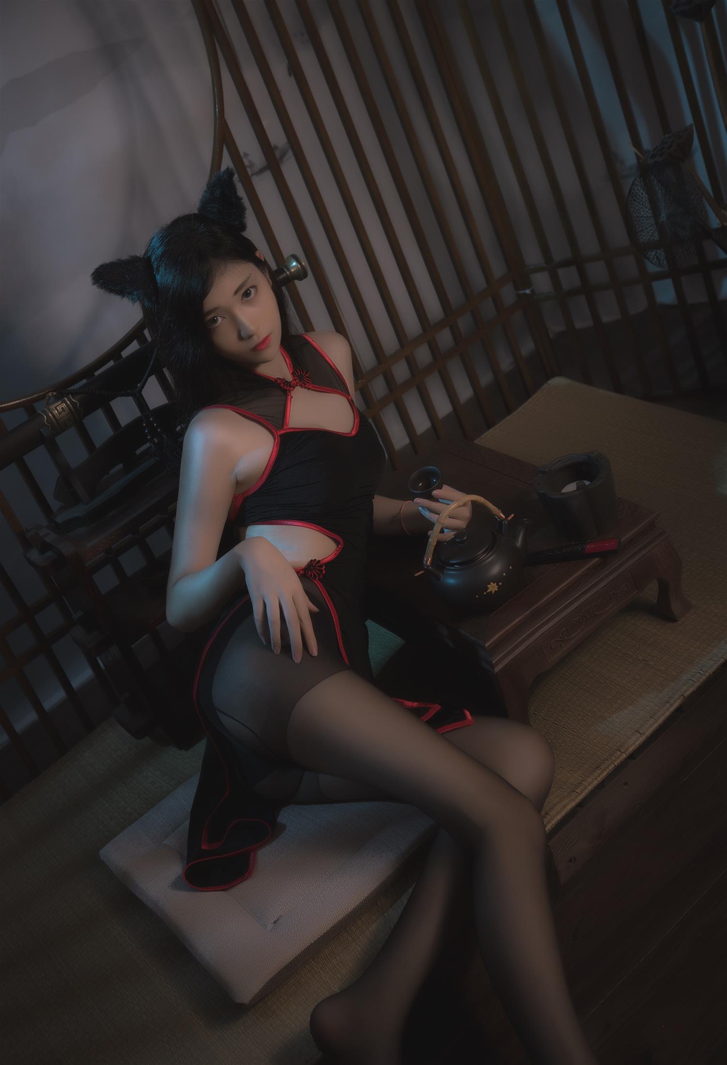 南桃Momoko 黑旗袍 福利向 [25P-33MB] – 热力图