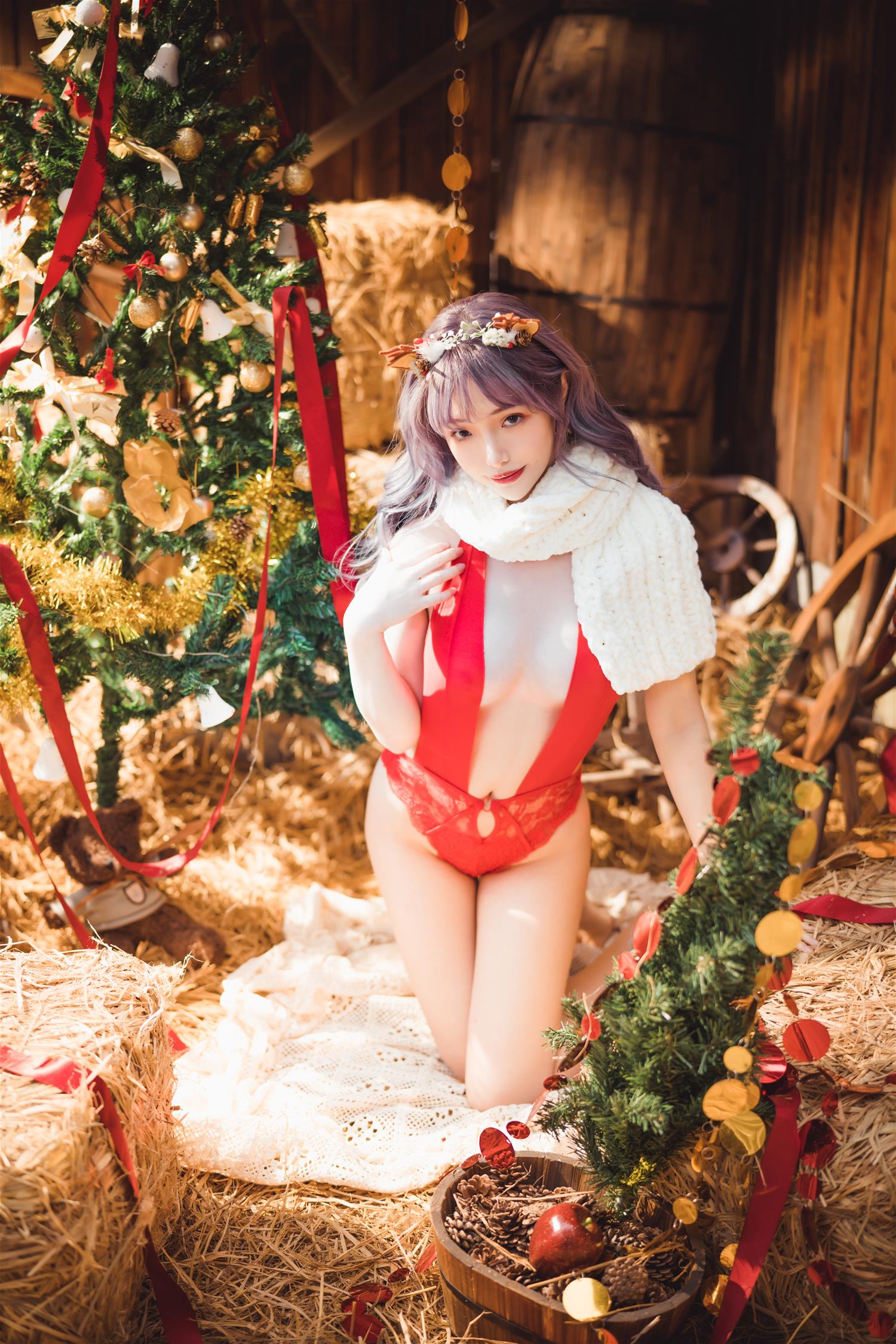 雯妹不讲道理 2020圣诞 [30P-562MB] – 热力图