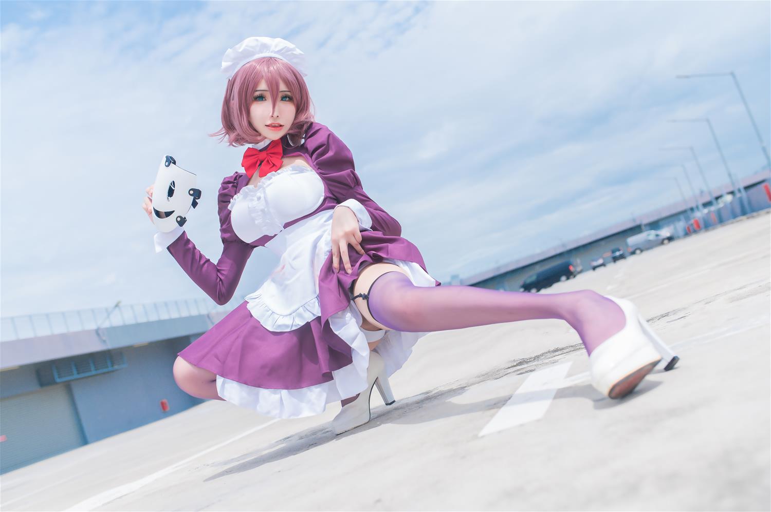 花リリ（Plant Lily）Maid Mask [12P-82MB] – 热力图