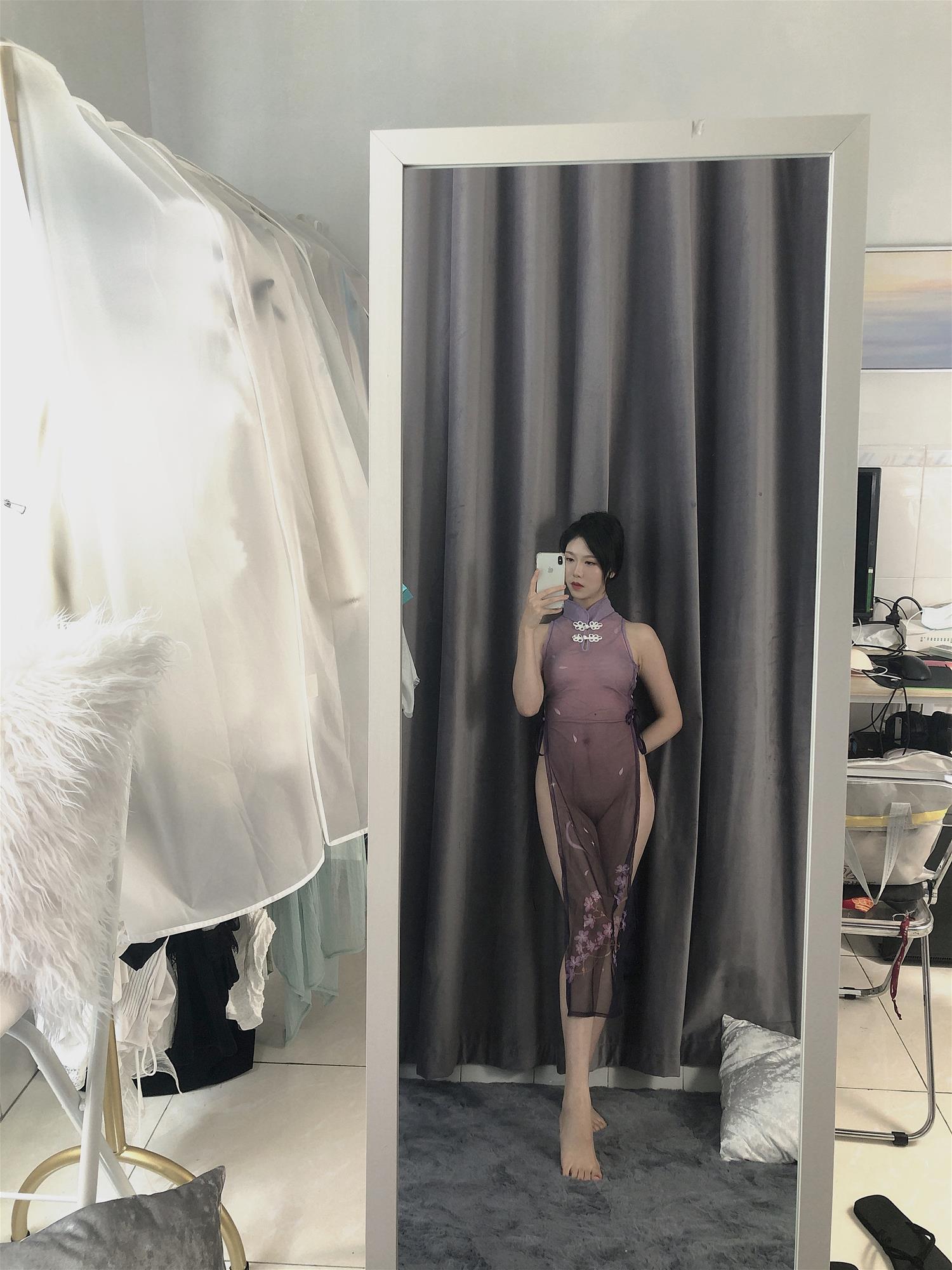 抖娘-利世 紫旗袍 [34P1V-377MB] – 热力图