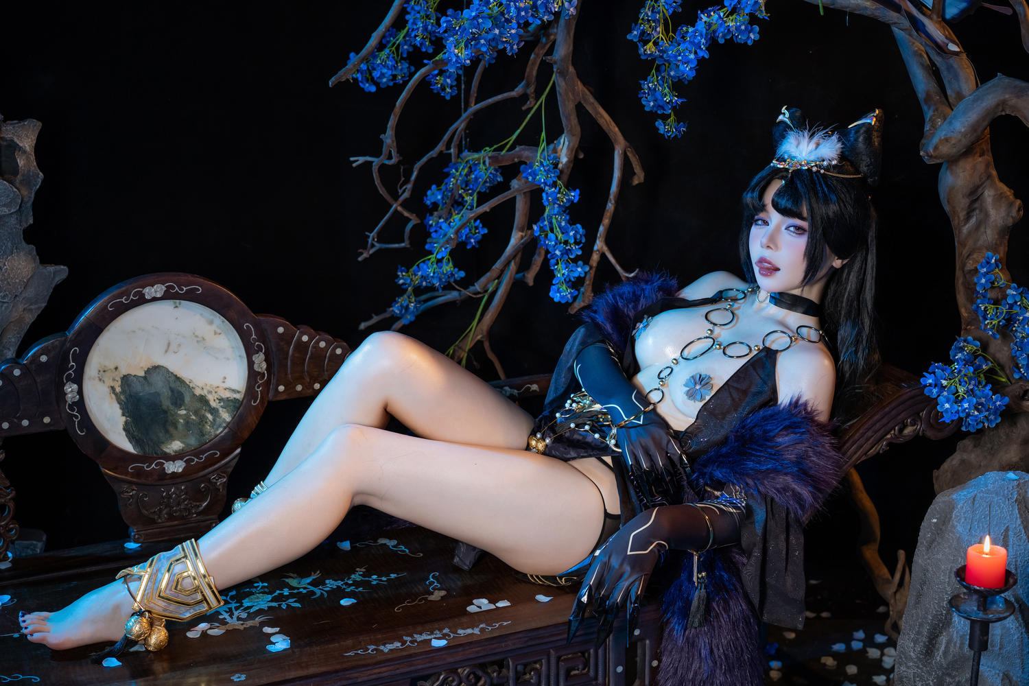 七月喵子 玉玲珑 [80P-1.01GB] – 热力图