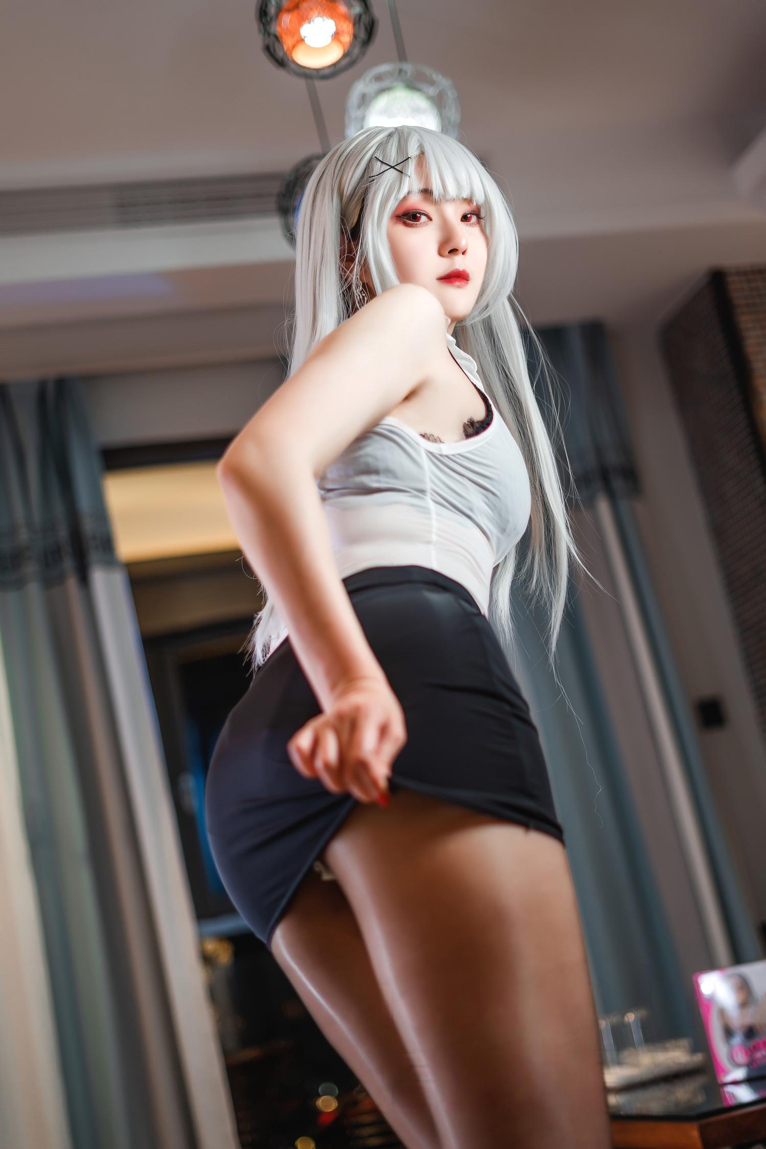 Natsuko夏夏子 OL飞机杯 [50P1V-280MB] – 热力图