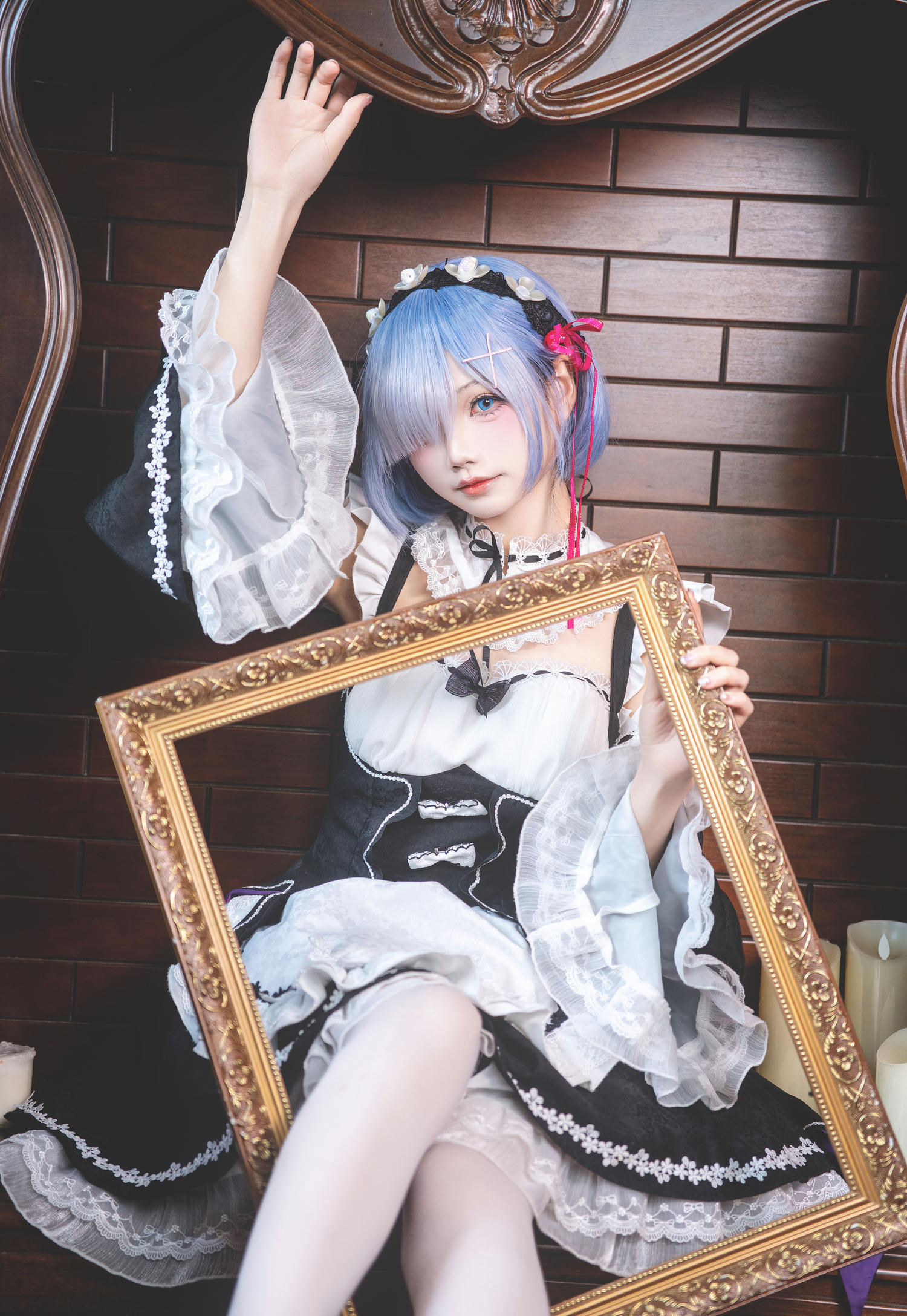 Shika小鹿鹿 蕾姆cos [18P-387MB] – 热力图