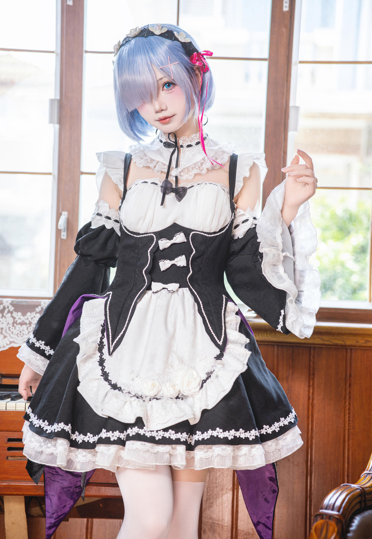 Shika小鹿鹿 蕾姆cos [18P-387MB] – 热力图