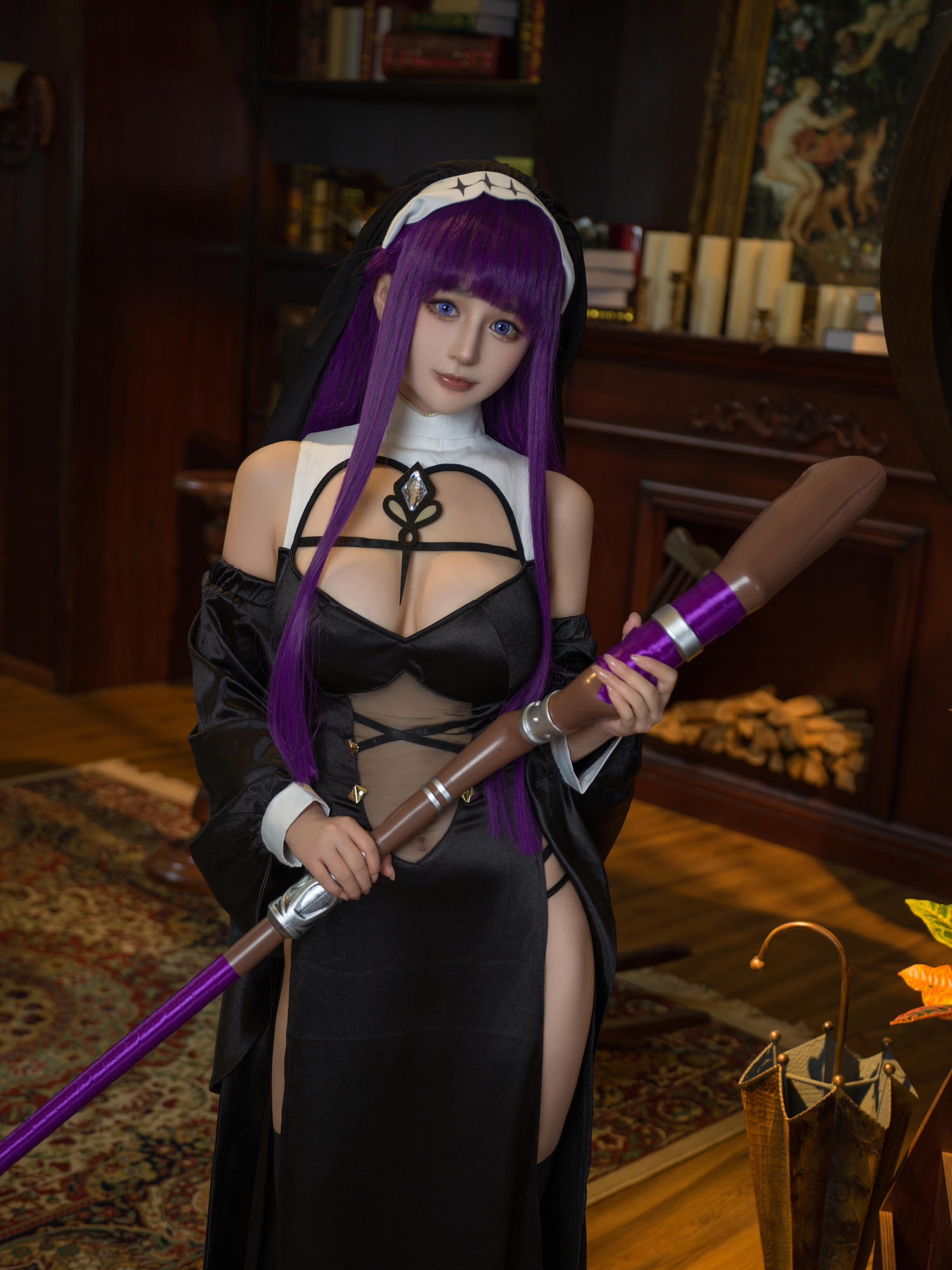 桜井宁宁 葬送的芙莉莲 黑菲伦 [88P-3.95GB] – 热力图