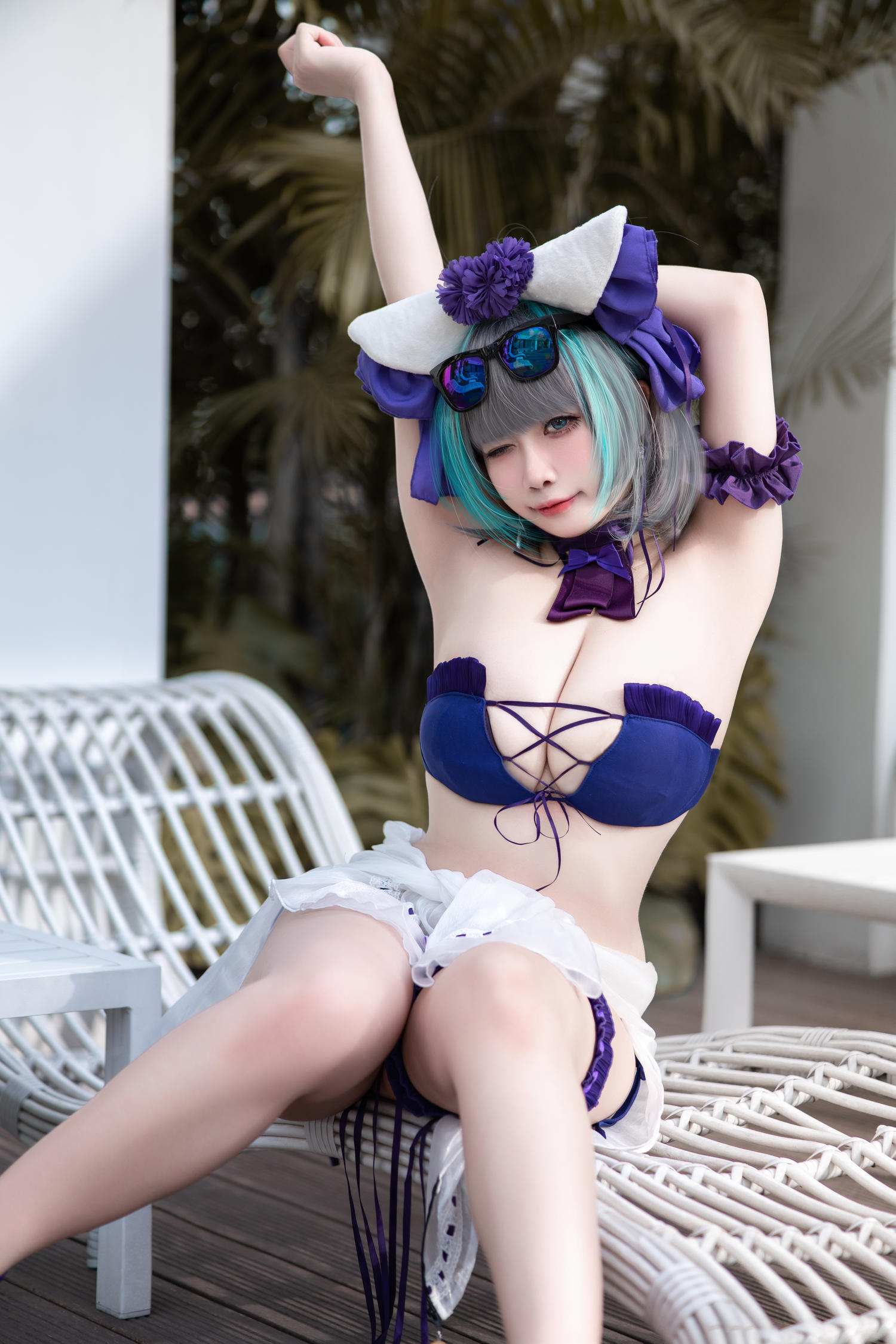 贞子蜜桃 碧蓝航线 柴郡泳装 [60P1V-1.19GB] – 热力图