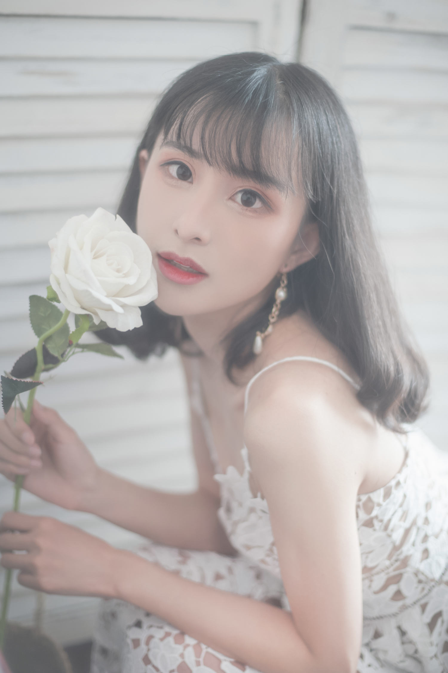 AAAyu阿玉- 镂空花花白衣 [27P] – 热力图