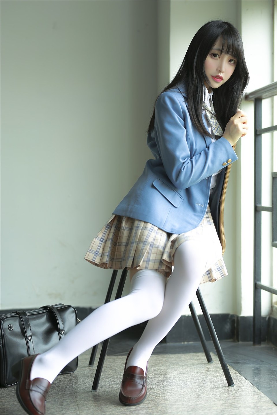 少女写真@黑修女与白丝JK [38P] – 热力图