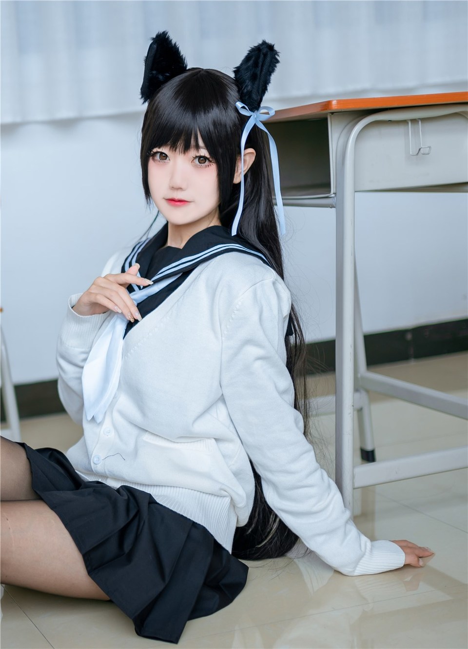 少女写真@爱宕黑丝JK [40P] – 热力图